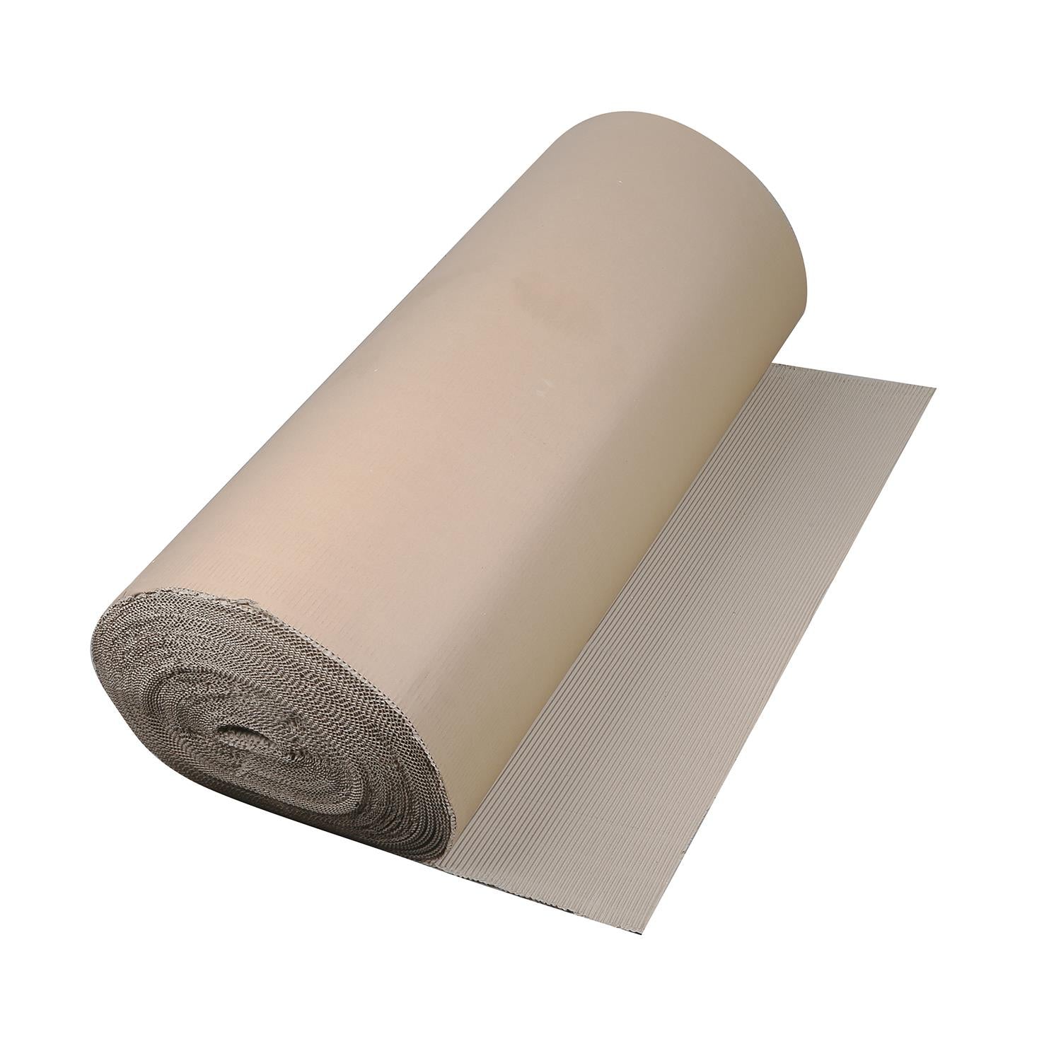 Corrugated Wrapping Cardboard Paper Roll Sheets 1mX50m