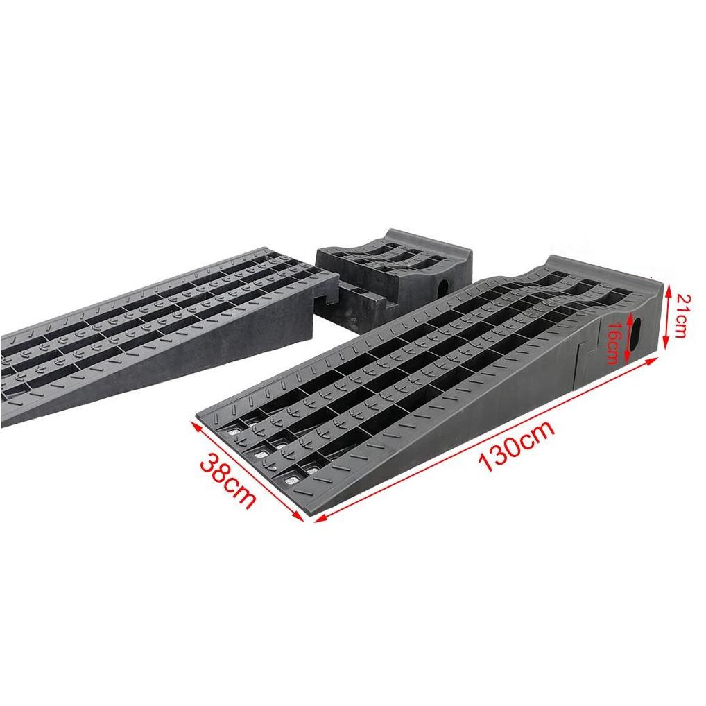 Plastic Car Ramps Extra Long Wide 130x38x210